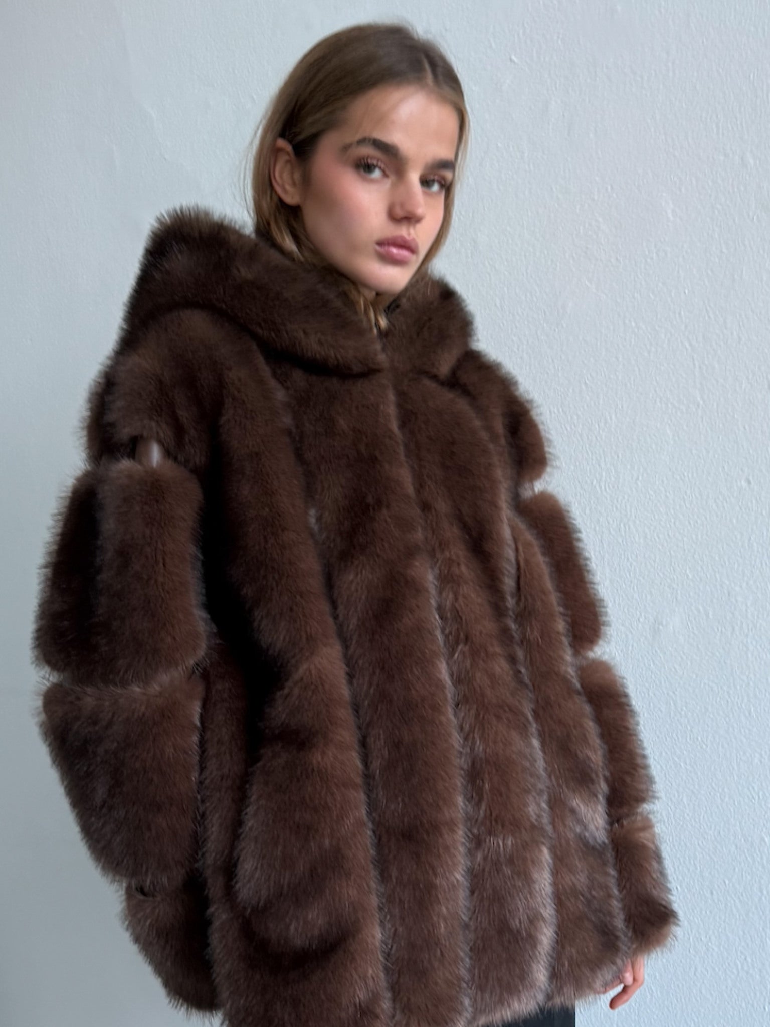 CASEY JACKET - BROWN | MEOTINE.
