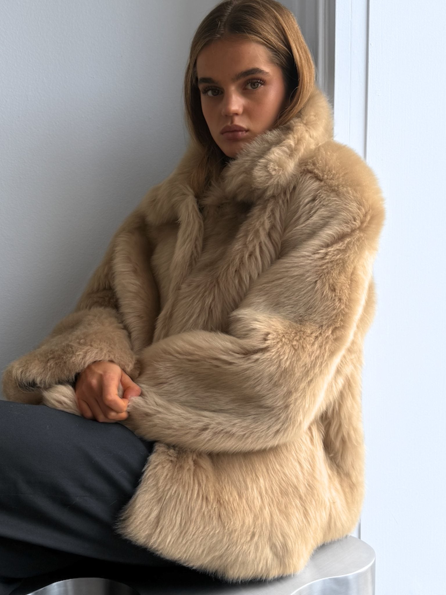 DALLAS JACKET - CREME | MEOTINE.