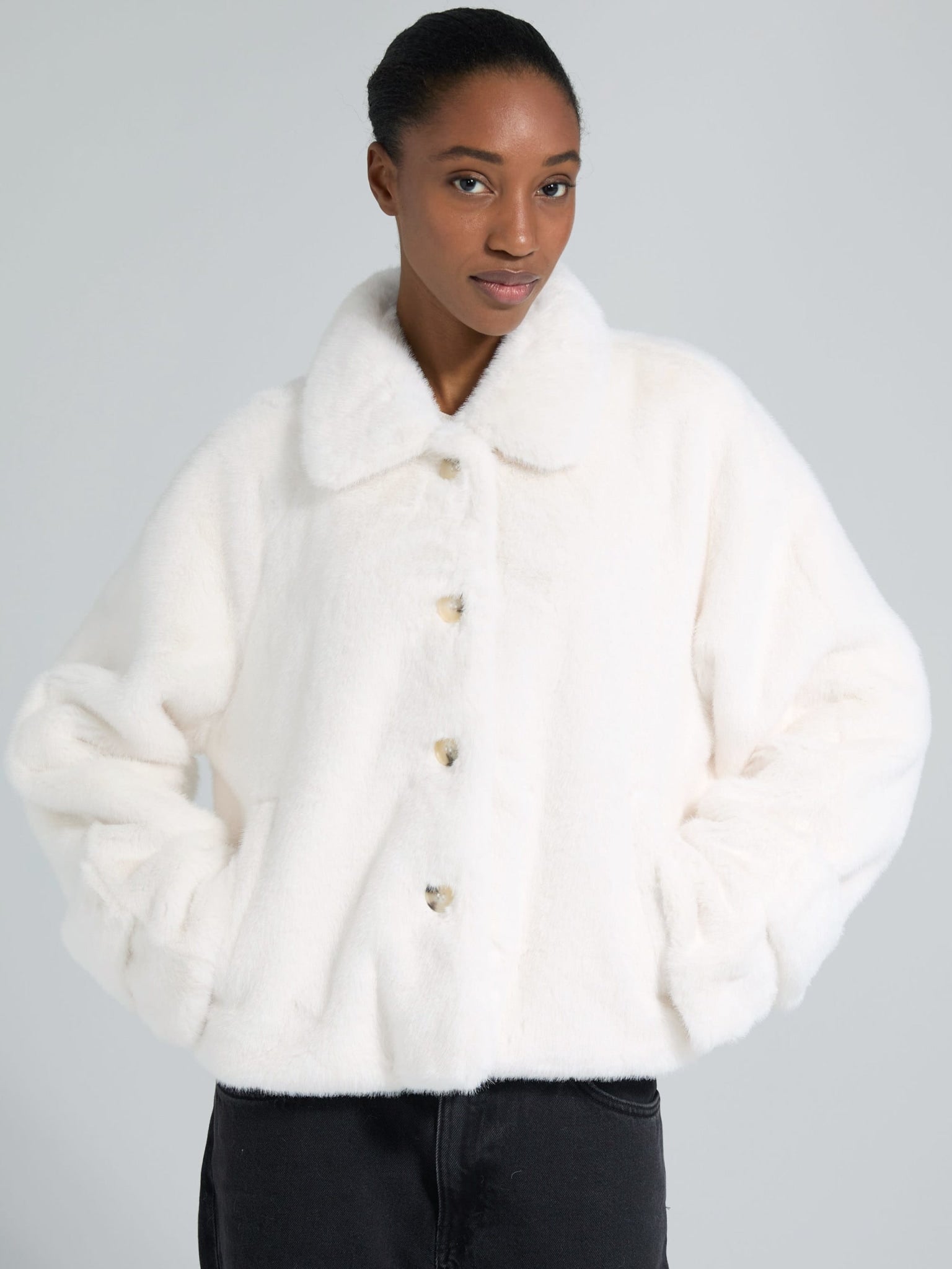 KELLY JACKET - WHITE | MEOTINE.